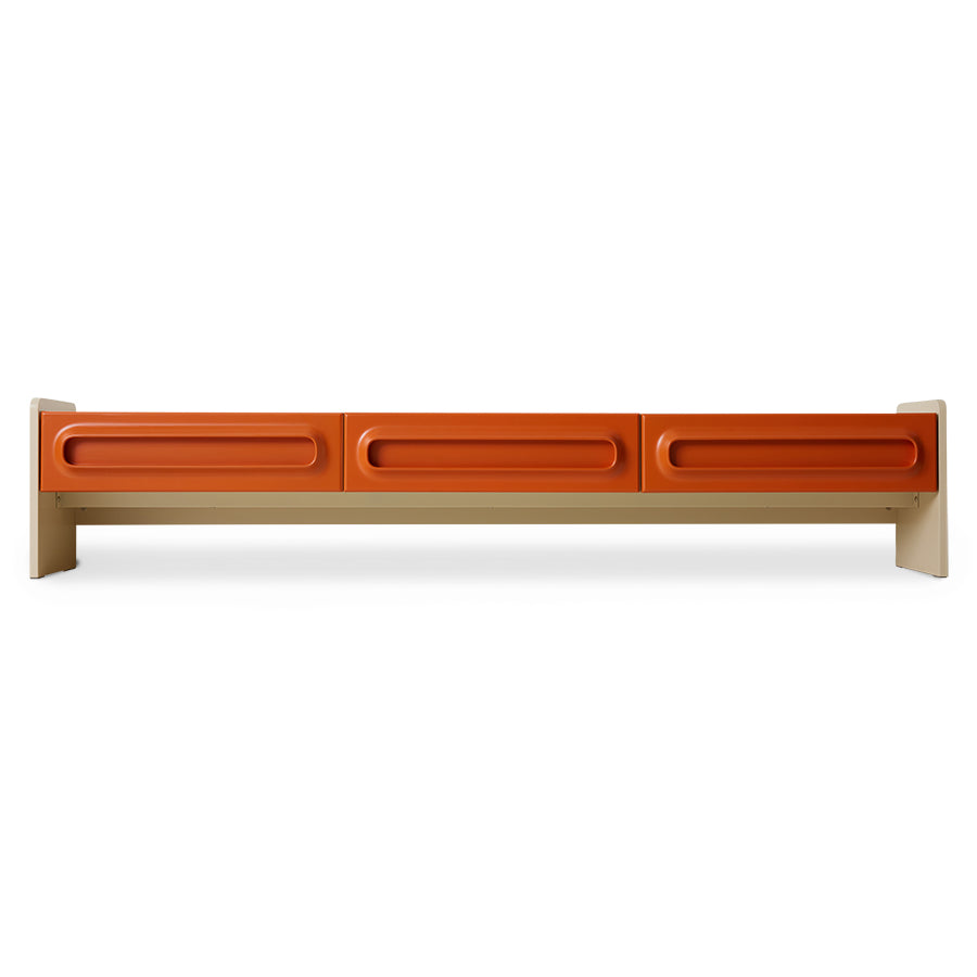 Space Lowboard, Orange/ Cream – House of Orange