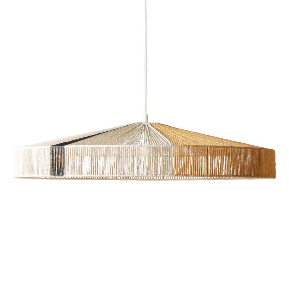 Wicker Hanging Lamp Oval Natural | House of Orange